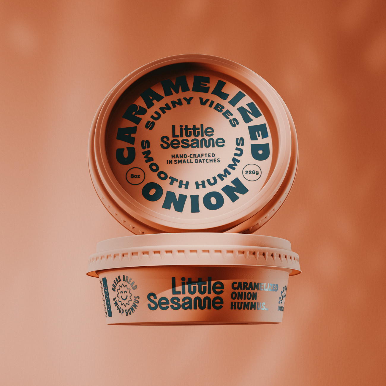 Little Sesame's Packaging Disrupts The Hummus Market With Its Quirky ...