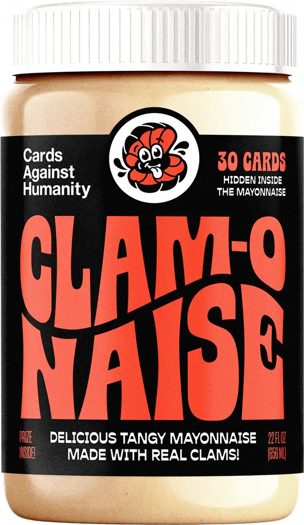 Clam-O-Naise Is The Newest Packaging For Cards Against Humanity's ...