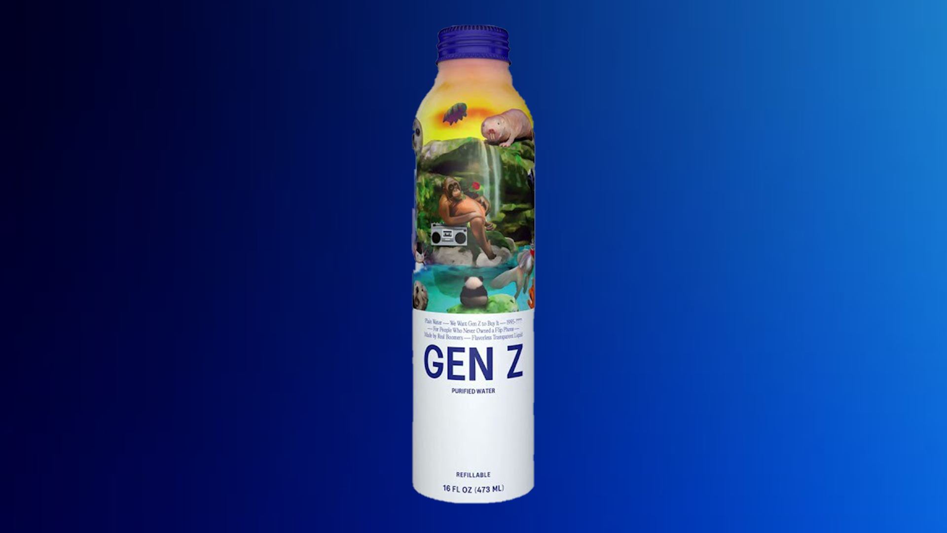 How Do You Do Fellow Kids? Gen Z Water's Design Hits Different, FR ...