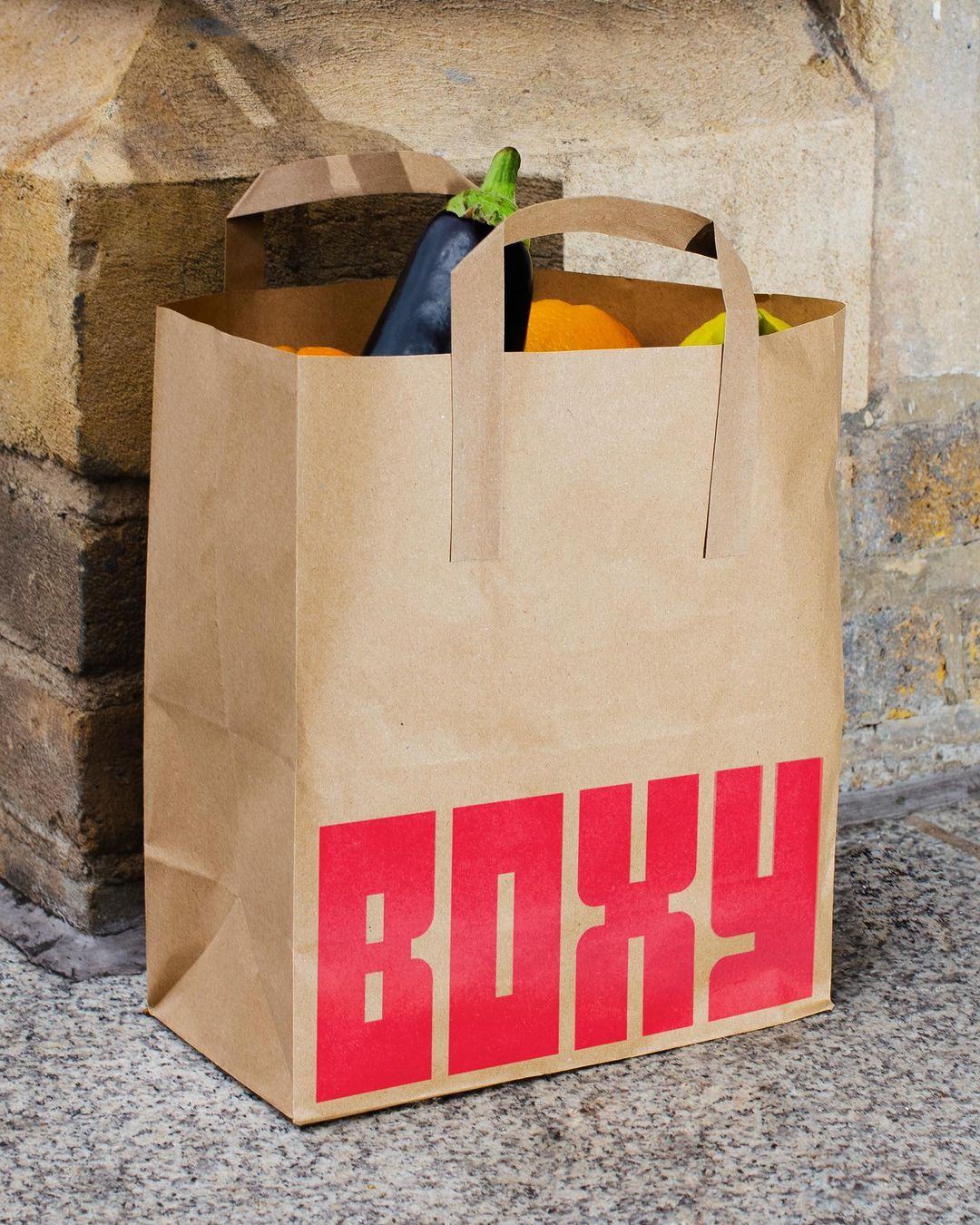 Boxy Moves Beyond The Typical Grocery Store Branding Box - DIELINE