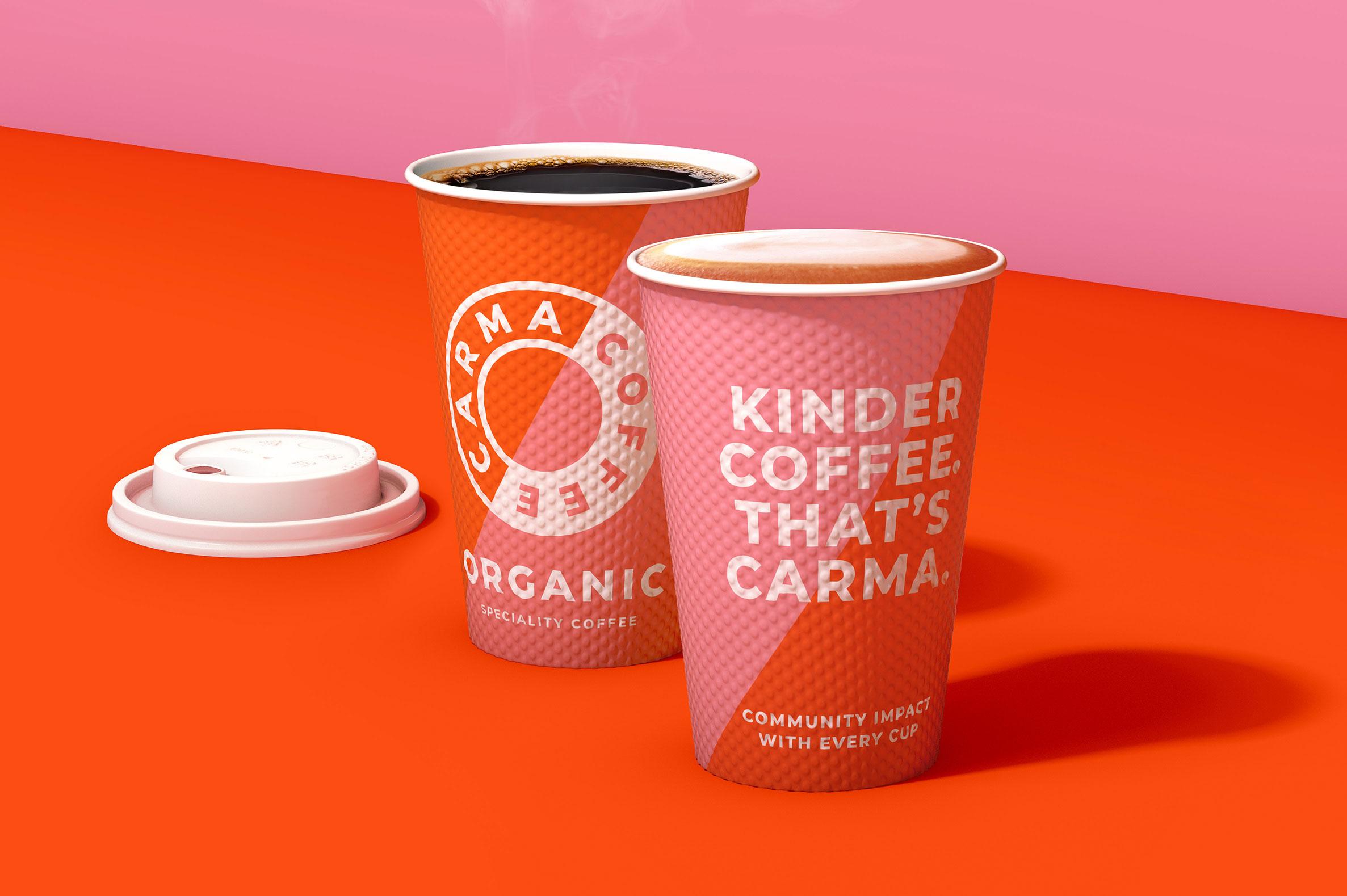 Carma Coffee's New Vivid Packaging System Matches The Brand's Bold ...