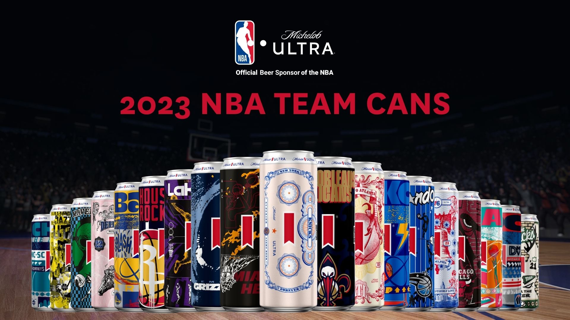 Michelob ULTRA Debuts Its Newest Line Of NBA Team Cans - DIELINE