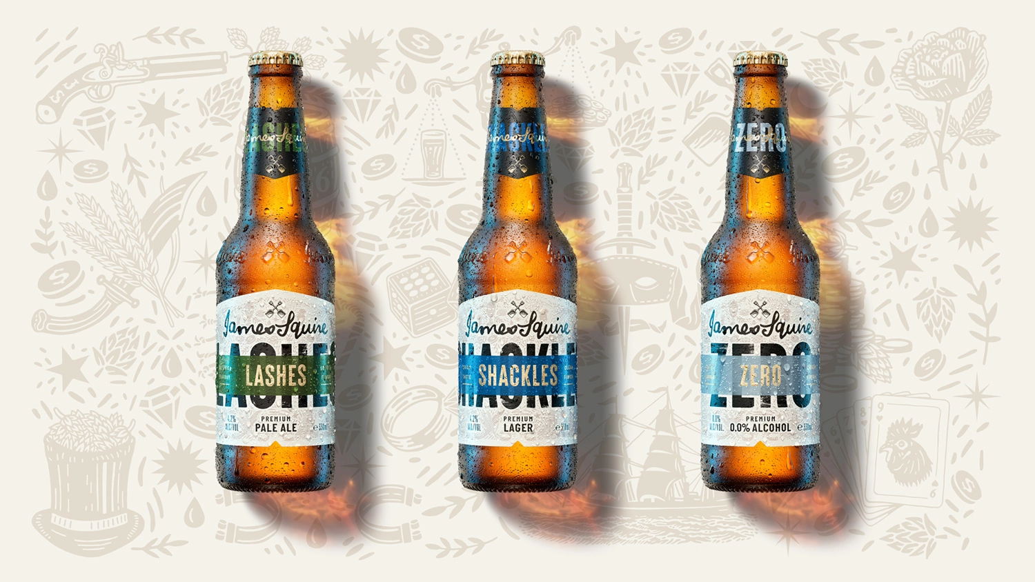 James Squire Craft Beer Packaging Design by Landor & Fitch - DIELINE