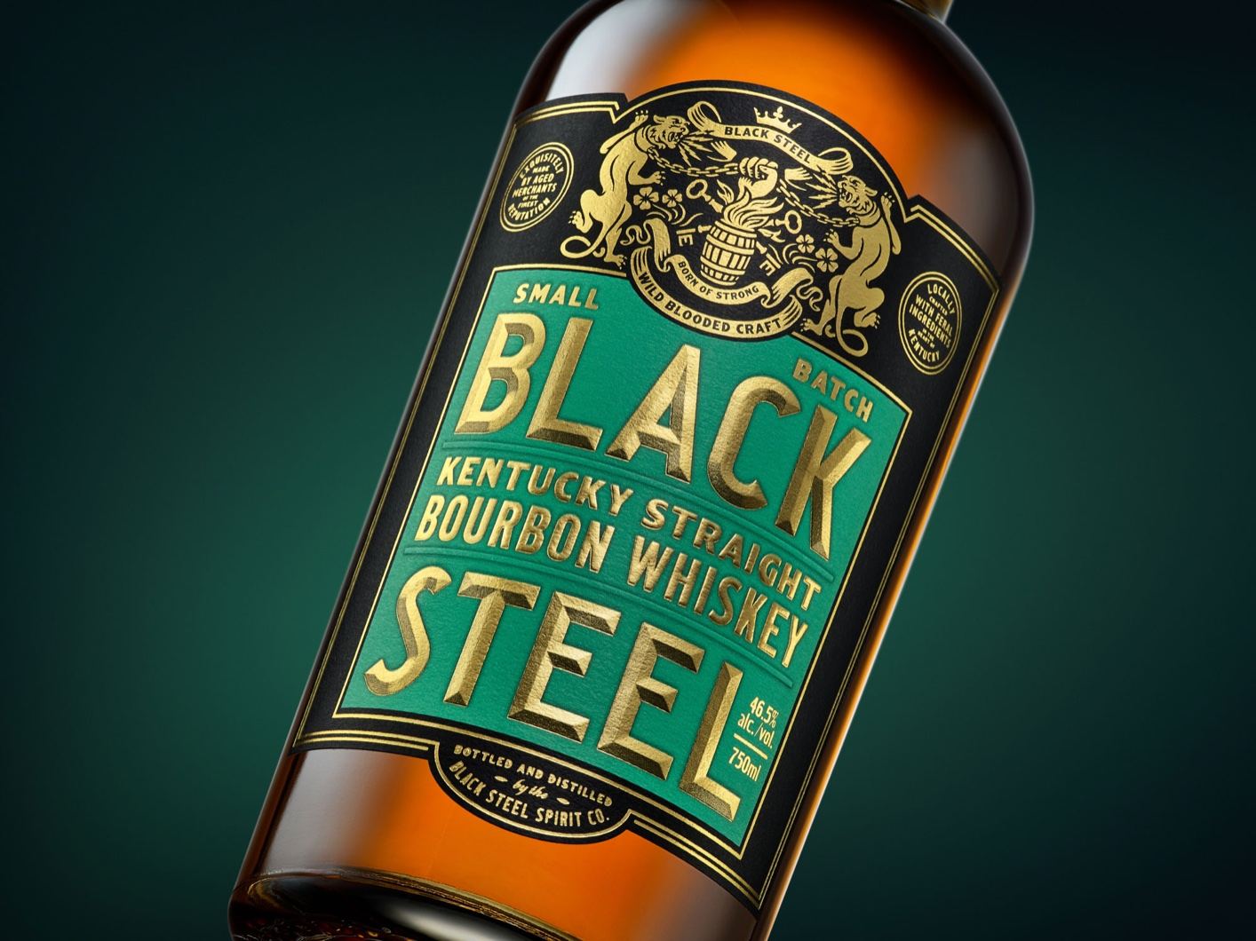 Black Steel Bourbon's Packaging Is Designed For A Younger Whiskey ...