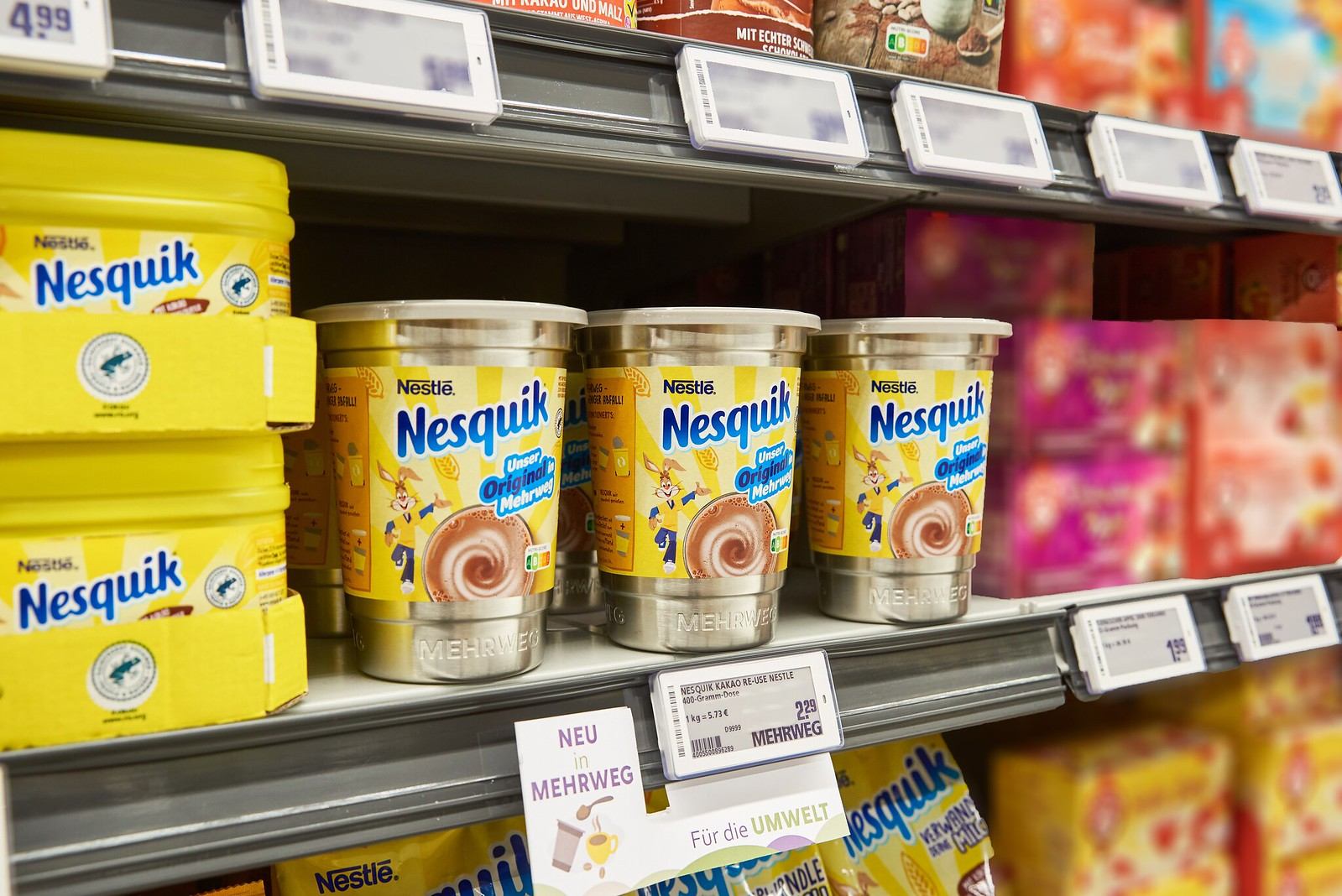 Nestle To Pilot New Returnable, Refillable Packaging In Germany - DIELINE
