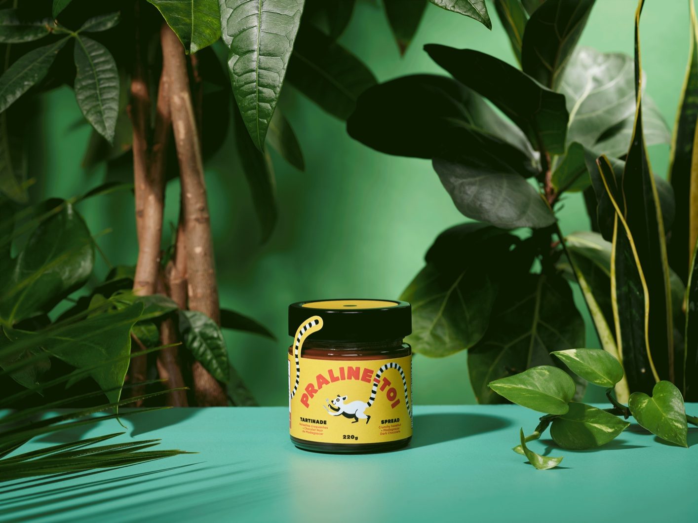 The Lemur Inspires Praline-Toi's Playful Packaging Design - DIELINE