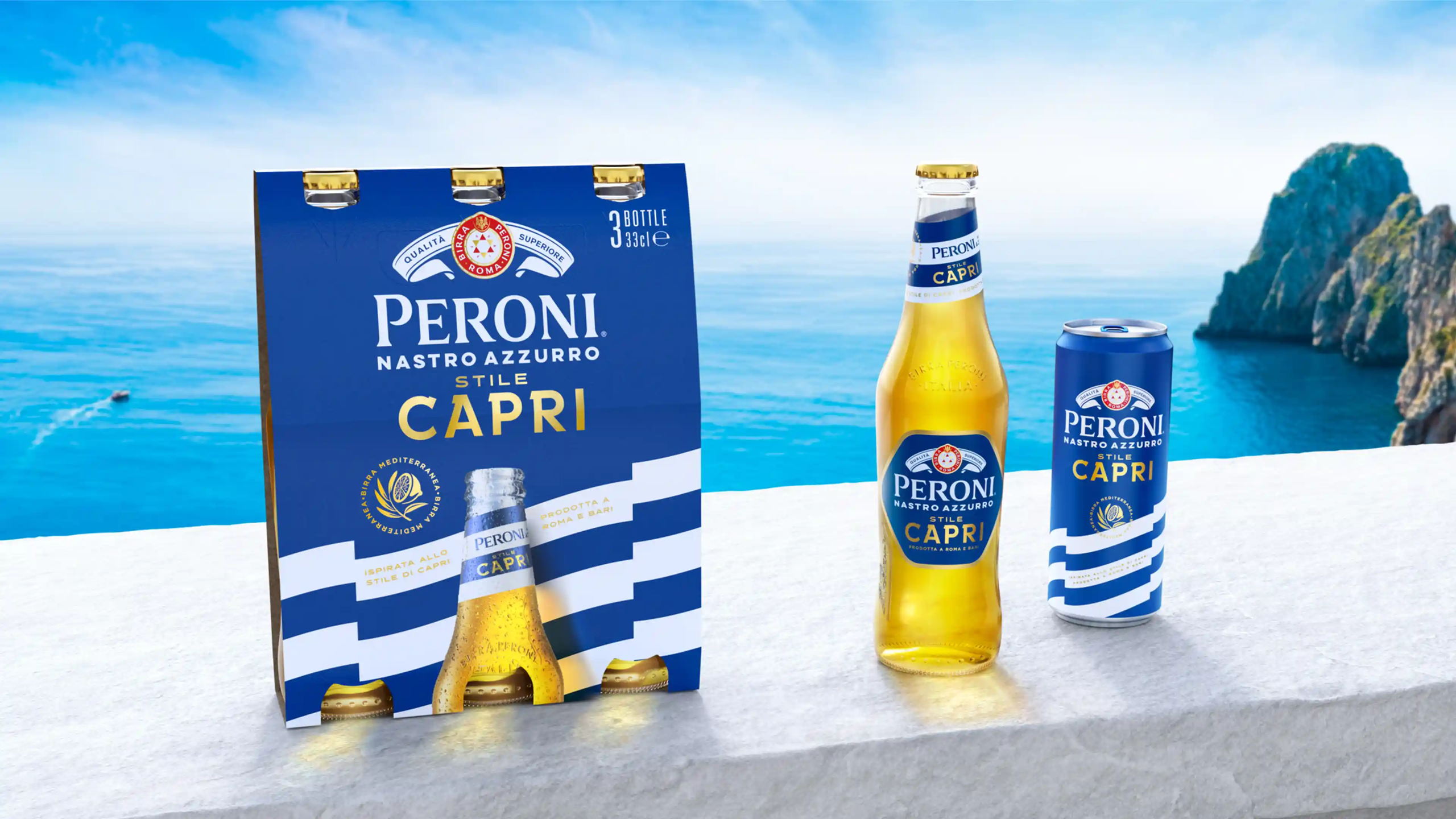 Outlaw's Packaging Design For Peroni Nastro Azzurro Visualizes An Easy ...