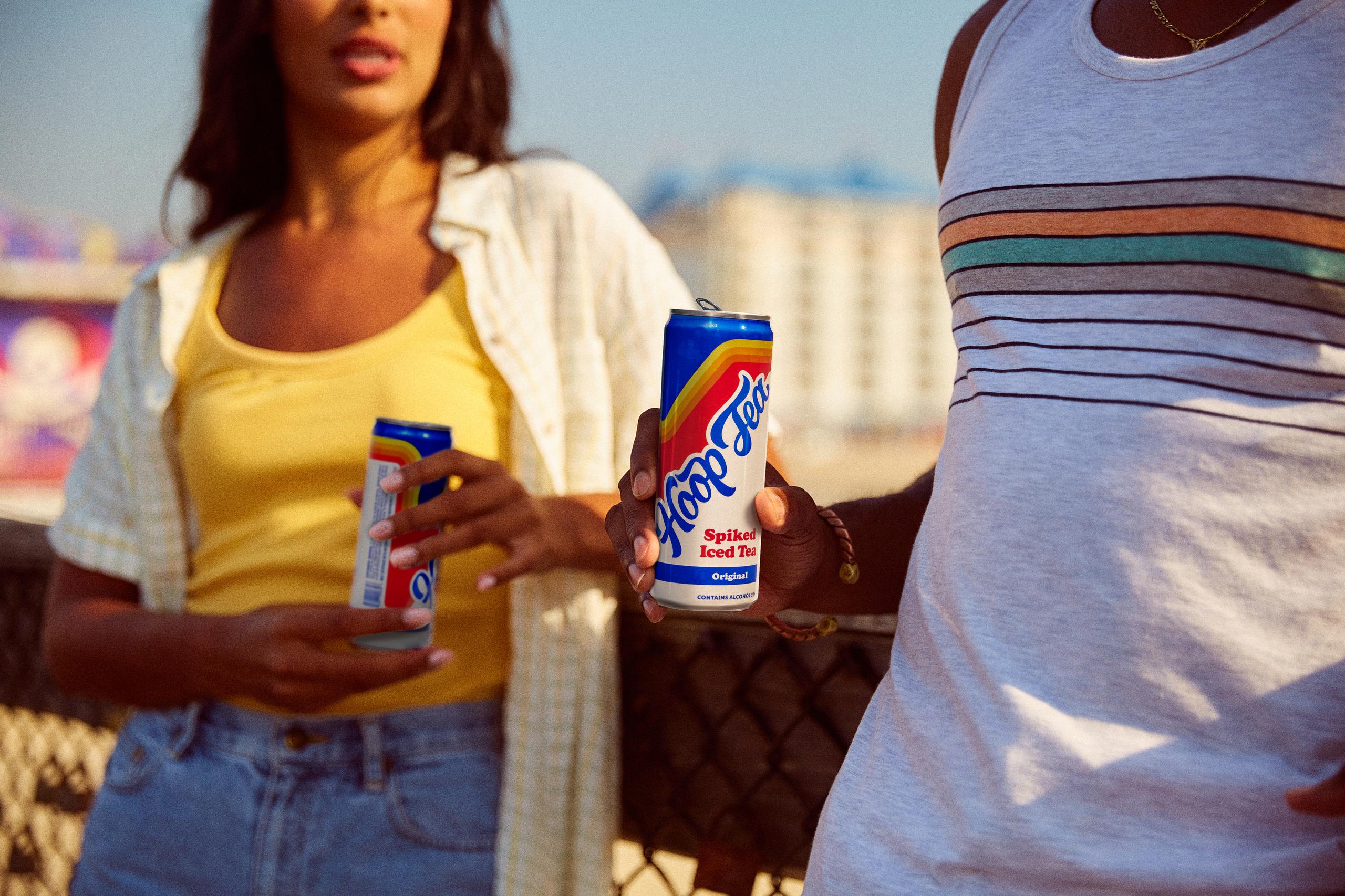 Hoop Tea Spiked Iced Tea Is Taking Old School Design Elements And ...