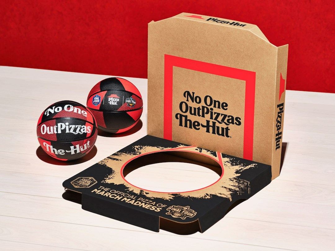 Pizza Hut Brings Back Its Playable Hoop Packaging From The 90s - DIELINE