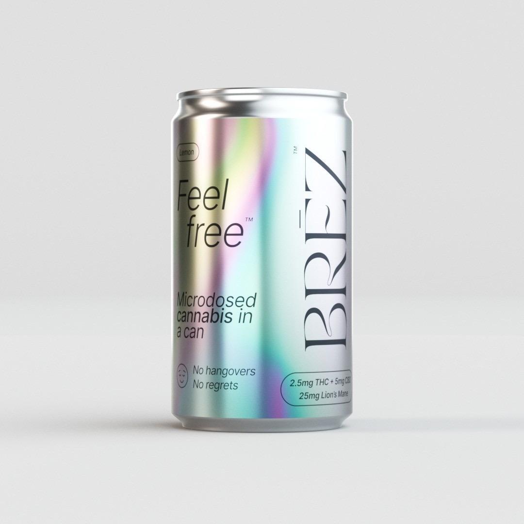 BREZ Sparkling Beverages Combines Cannabis And Mushrooms In Dream-Like ...