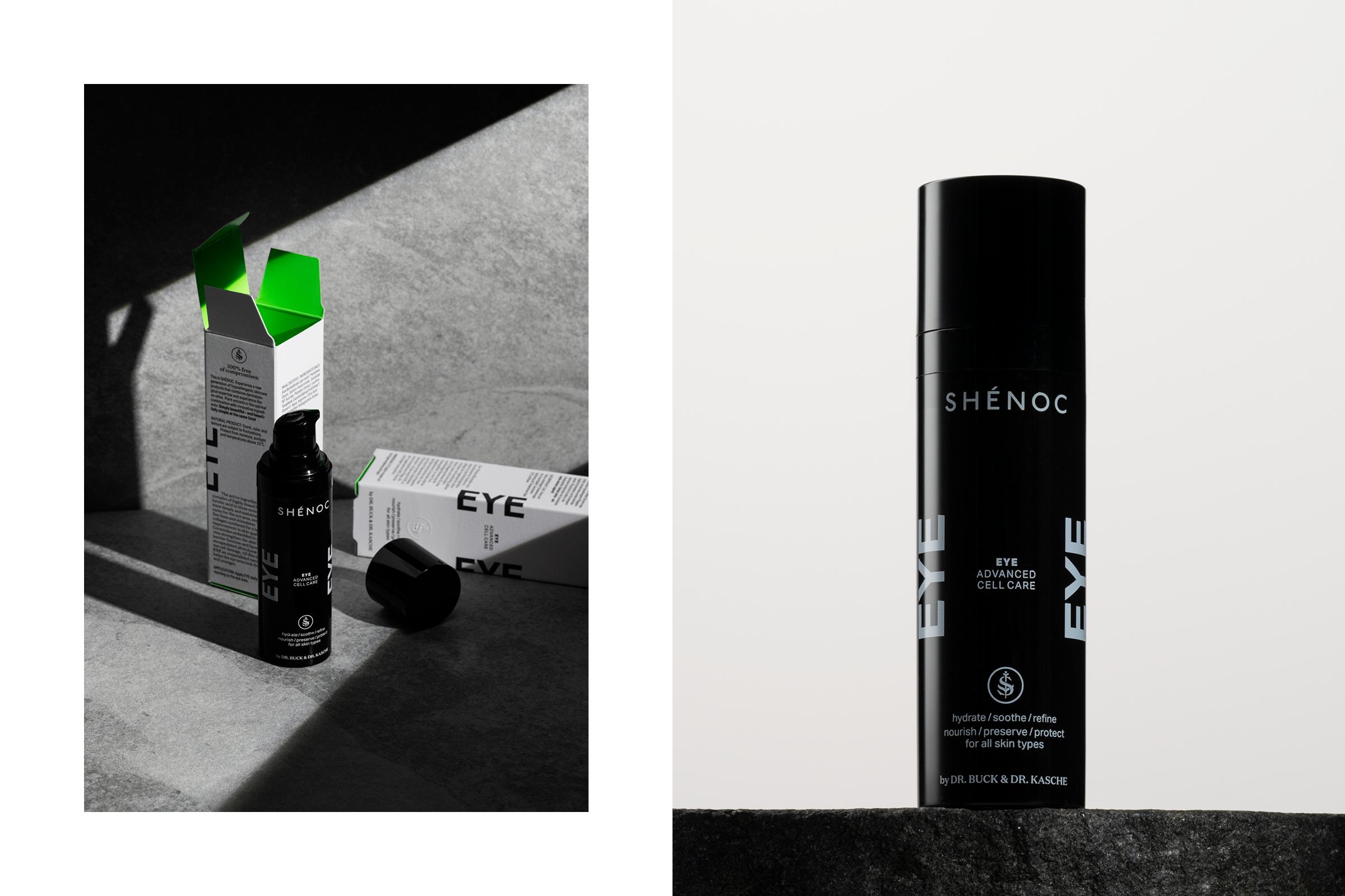 Shénoc Skinhealth's Self Assured Packaging System - DIELINE