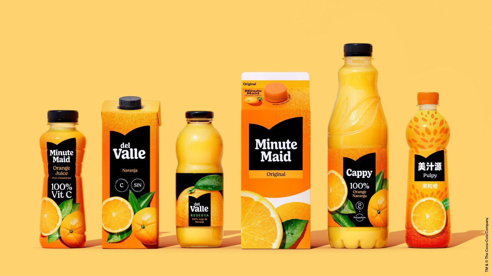 Coca-Cola Unveils Global Refresh For Minute Maid - DIELINE