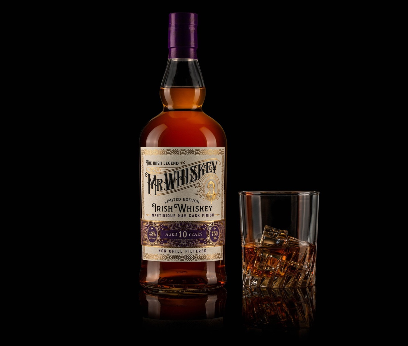 Think Bold Studio's Design Honors 'Mr. Whiskey' With Rich Legacy Irish ...
