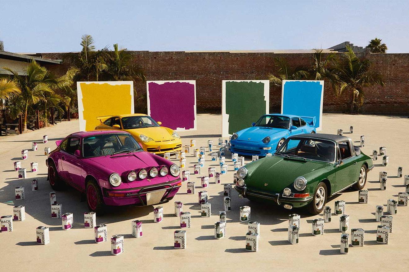 Porsche and Backdrop Release Limited-Edition Paint Collab - DIELINE