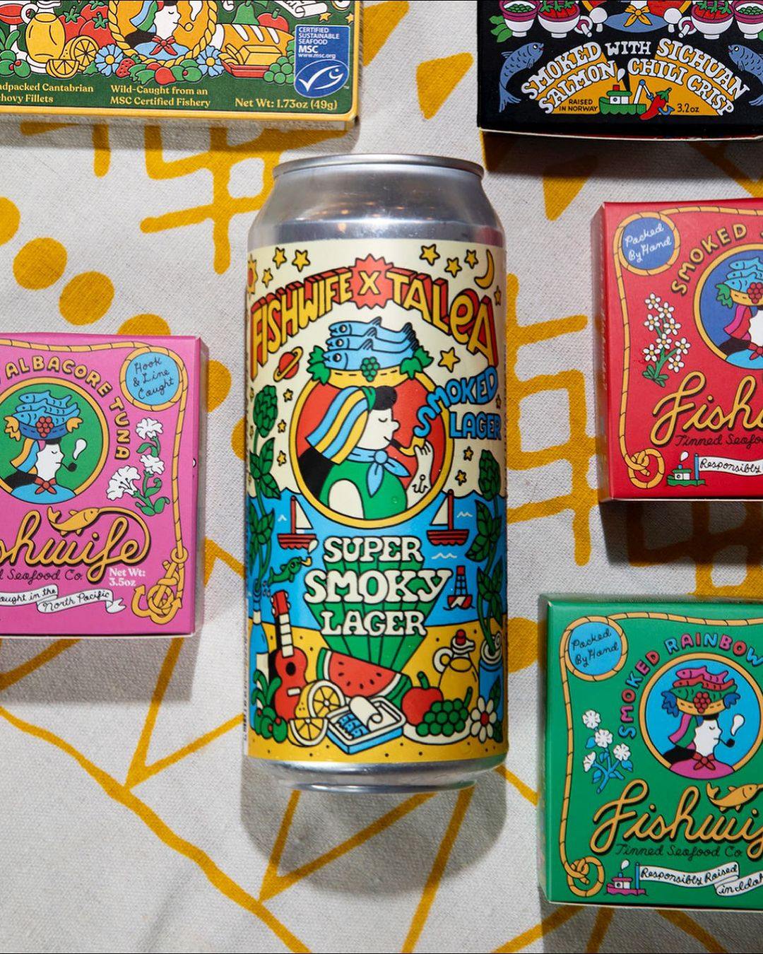 Fishwife And Talea's Collaboration Features A Smoky Beer And Stunning ...