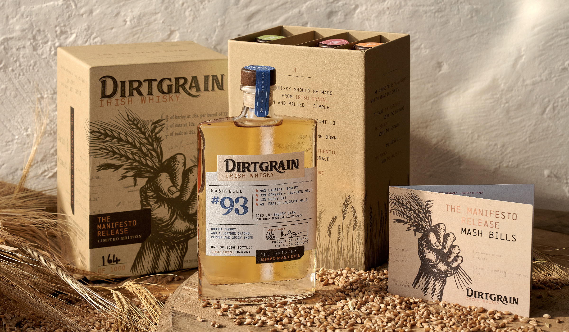 Dirtgrain Irish Whisky's Packaging Resonates With Whiskey Connoisseurs ...