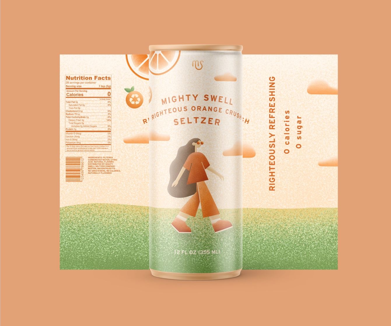 Mighty Swell's Packaging Captures The Essence Of The Conceptual Brand ...