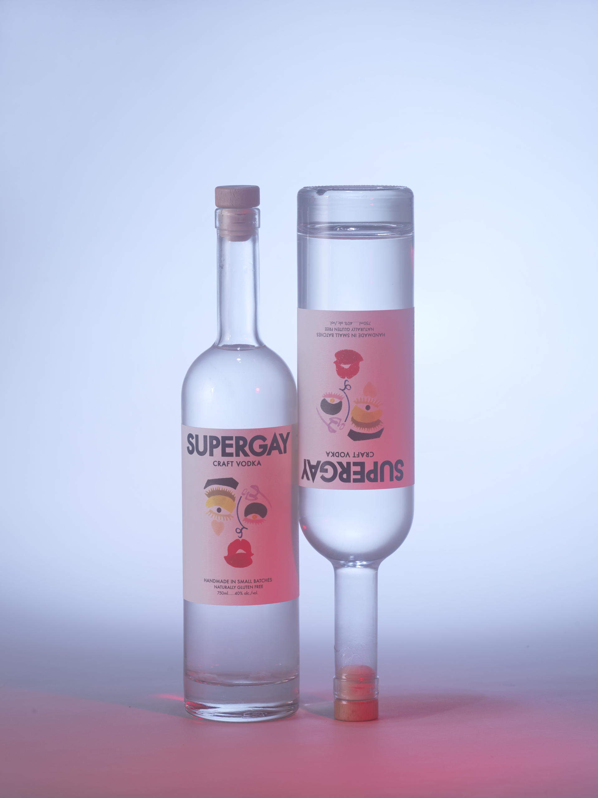 Supergay Offers a More Irreverent Take On Vodka - DIELINE