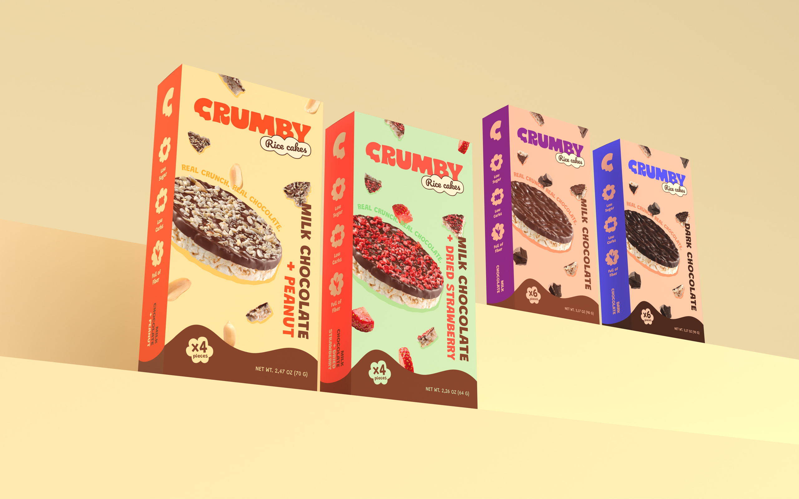 How To Add Playfulness To The Health Food Category With Crumby - DIELINE