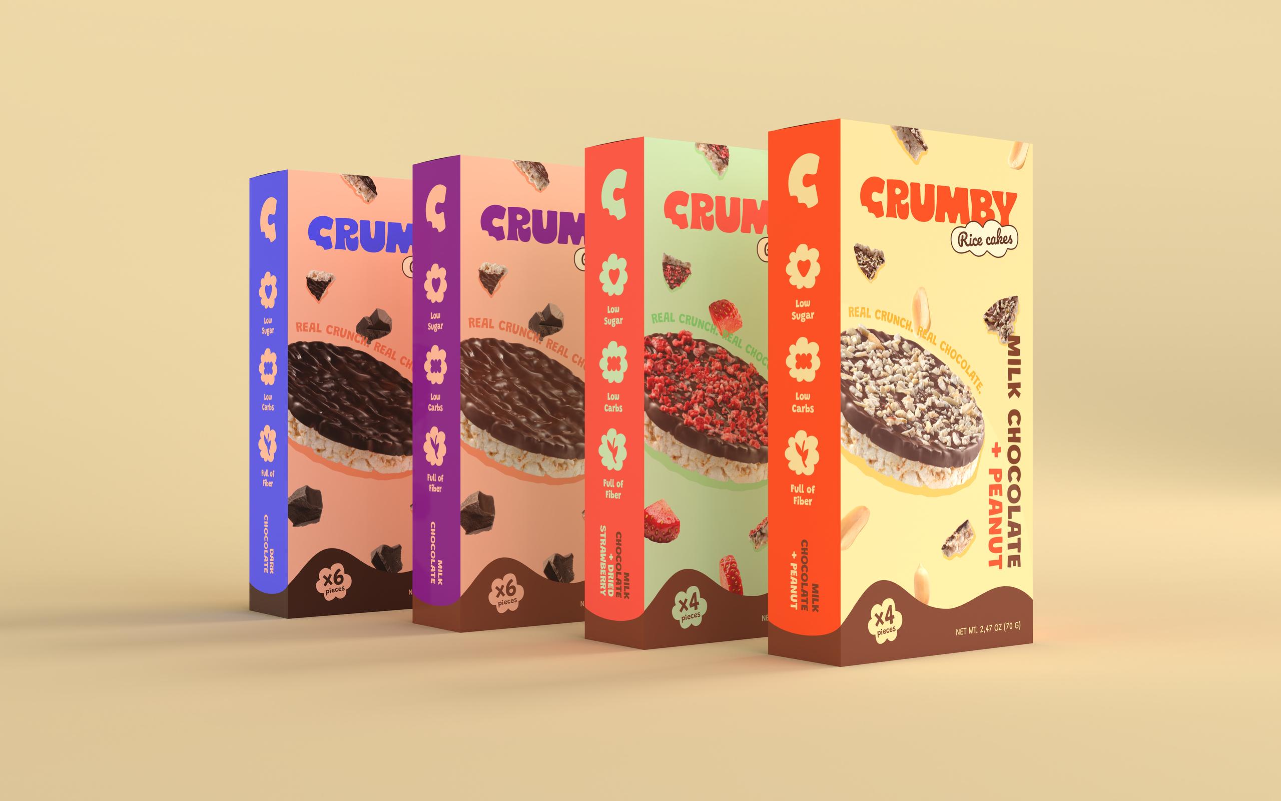 How To Add Playfulness To The Health Food Category With Crumby - DIELINE