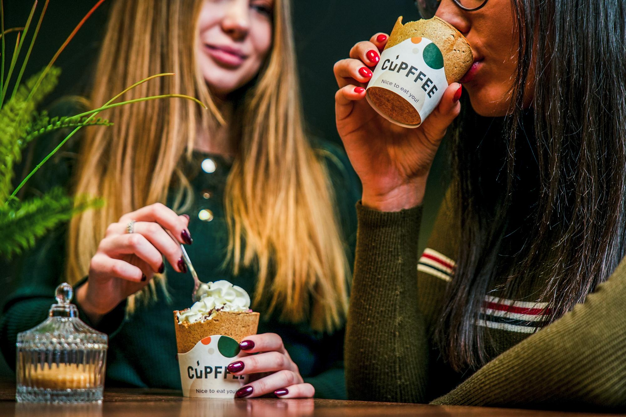 Take a Bite Out of Cupffee, the Edible Coffee Cup - DIELINE