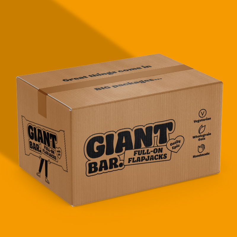 The Collaborators’ Big, Bold, and Personable Packaging for Giant Bar ...