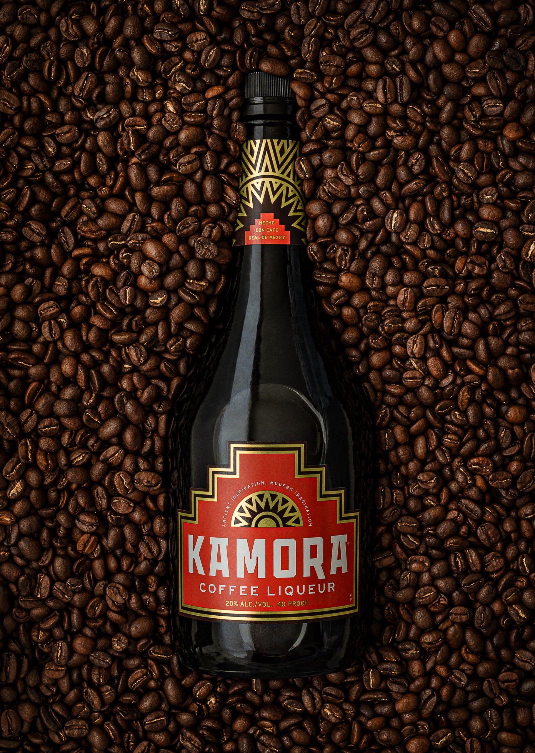 Cue’s Energetic Redesign for Kamora Coffee Liqueur Revitalizes ...