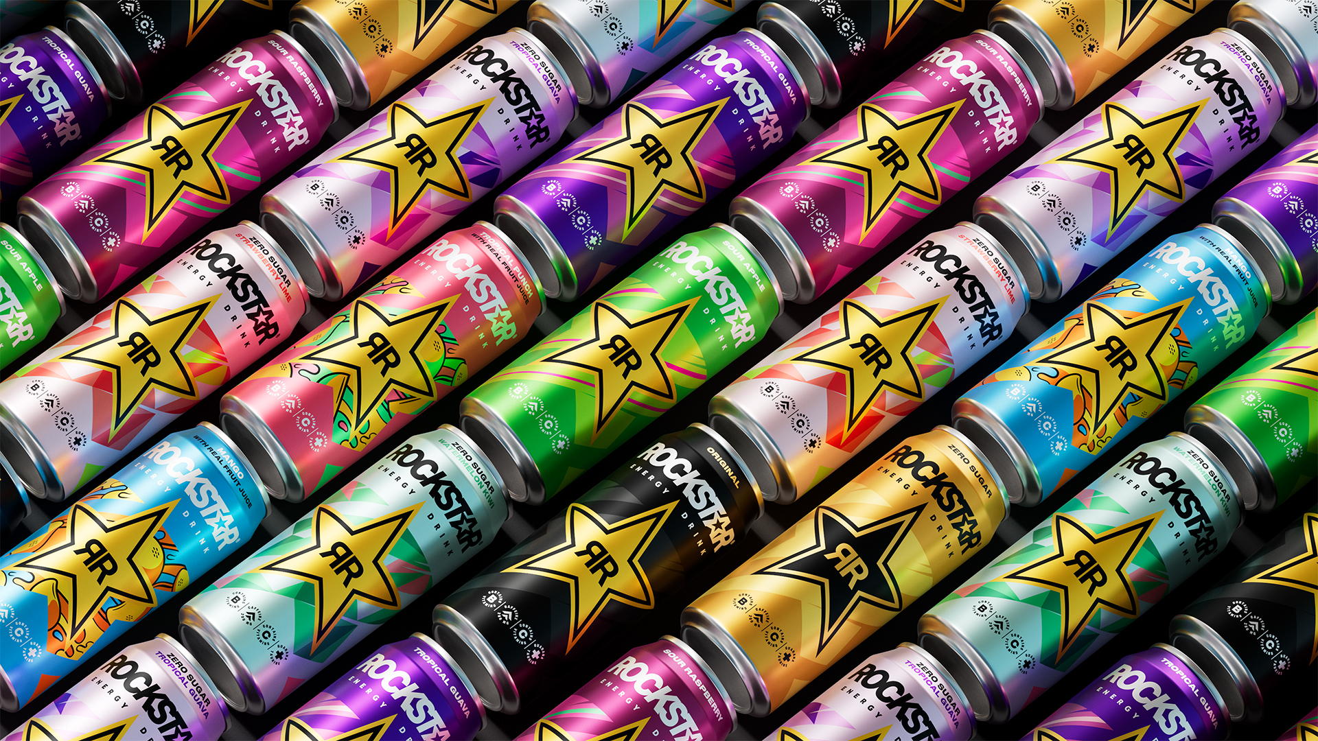 Rockstar Energy Gets a Punchy Makeover Straight Out of an Early 2000s ...