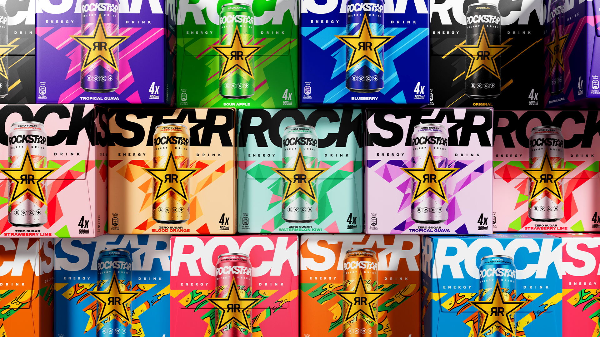 Rockstar Energy Gets a Punchy Makeover Straight Out of an Early 2000s ...