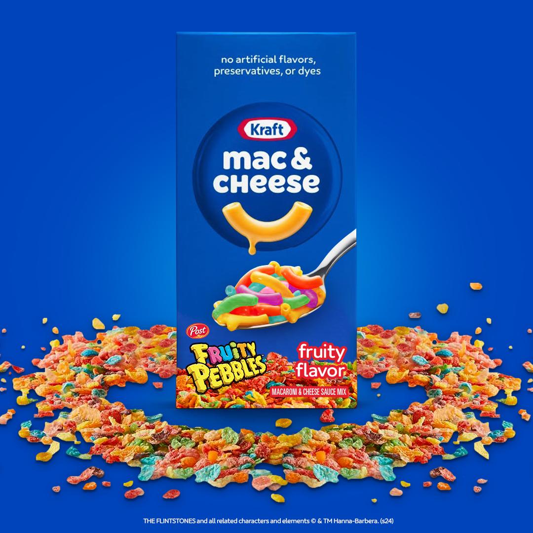 Breakfast For Dinner? Kraft Launches Fruity Pebbles Mac and Cheese ...