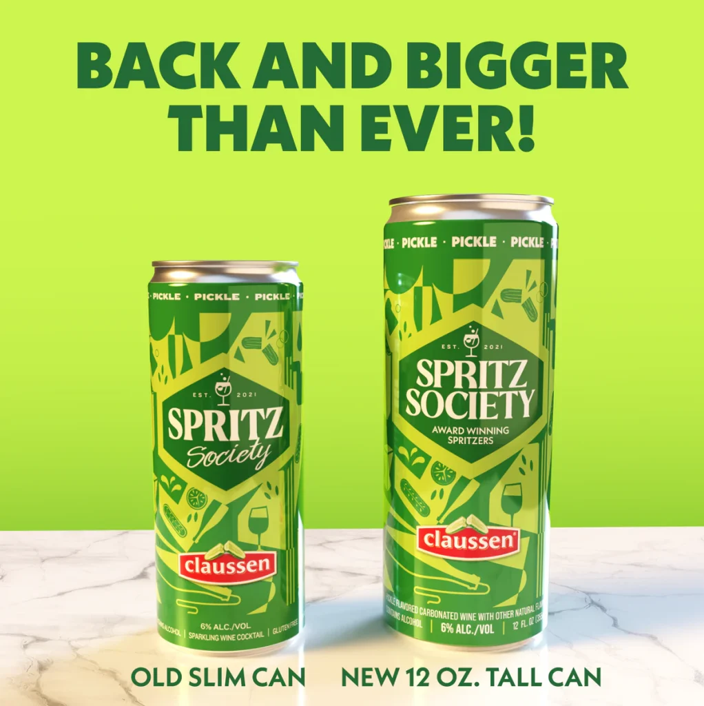 Spritz Society and Claussen's Pickle Spritzer Is Back For Summer - DIELINE