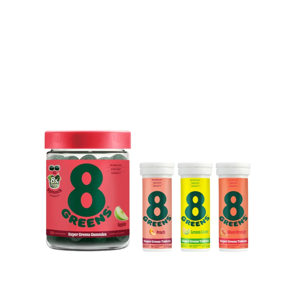 8 Greens Brand Refresh Makes Superfoods More Visually Appealing - DIELINE