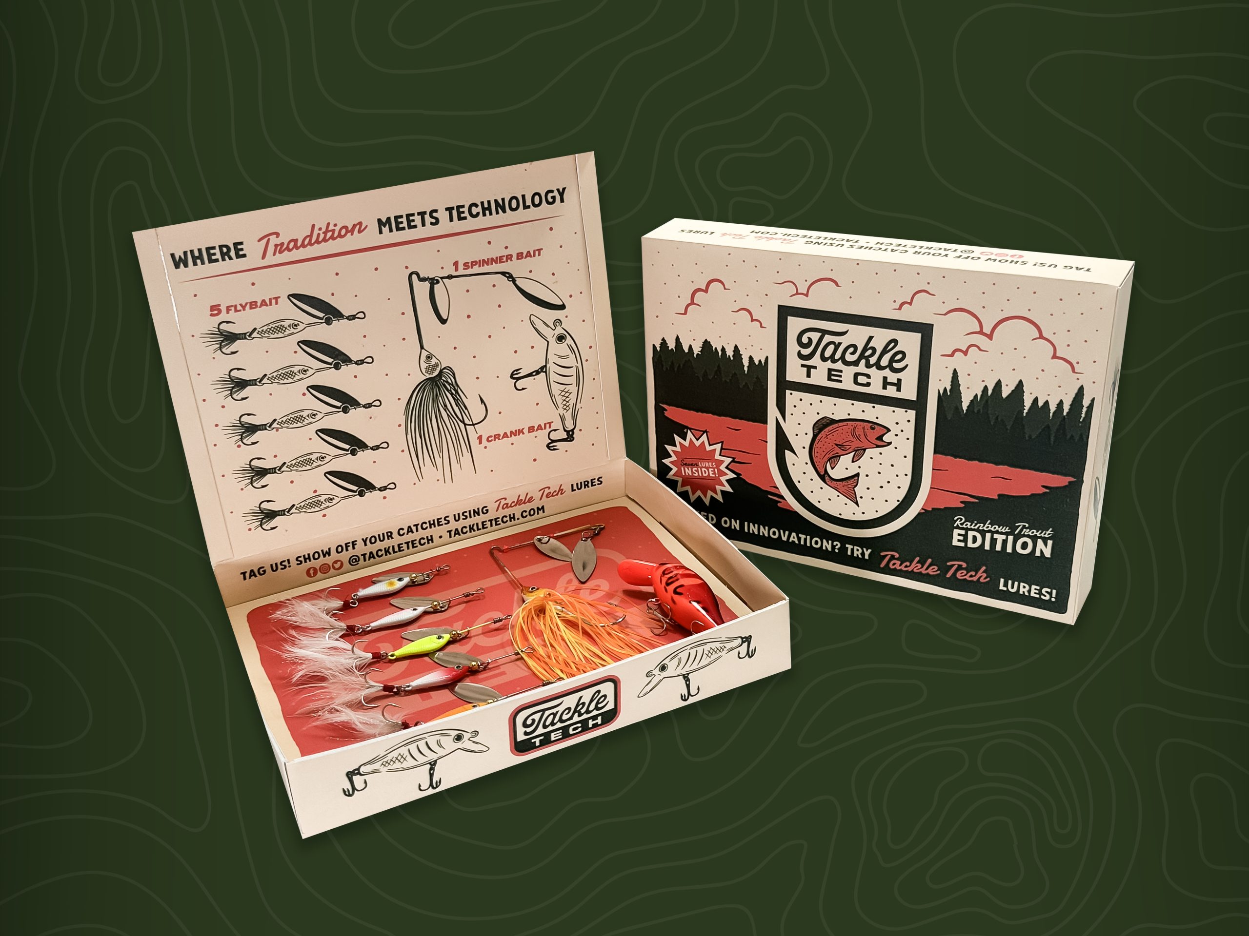 Nostalgic Dads Will Flip for Chris Gonzales' Vintage-Inspired Fishing Tackle Packaging - DIELINE