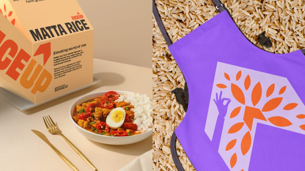 RiceUp Aims to Revolutionize Rice with Funky Packaging - DIELINE