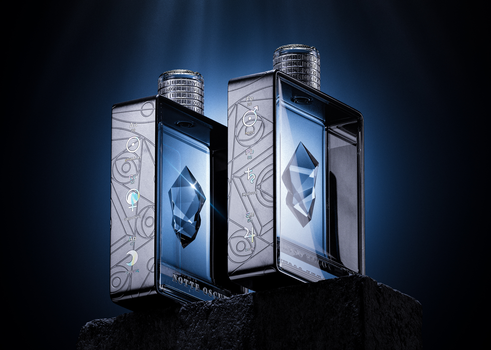 Dario Frattaruolo's Intricate, Gem-Encrusted Perfume Concept Adds a New ...