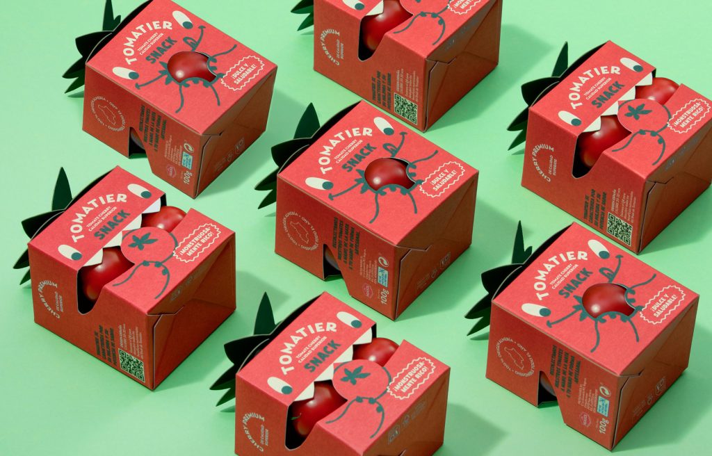 Tomatier Snack's Cherry Tomatoes Come in an Irresistible Tomato Monster ...