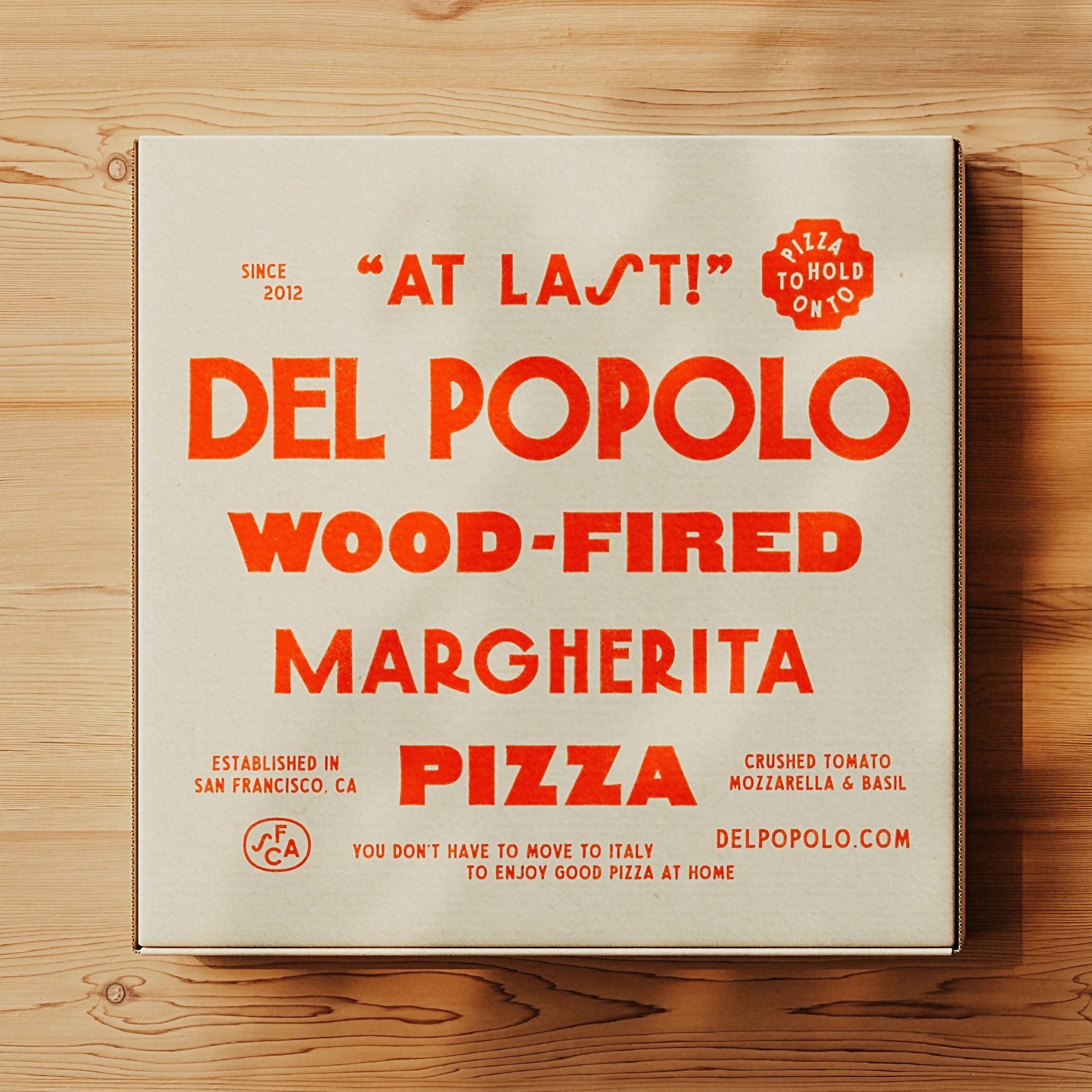 Del Popolo: Nostalgic Branding Meets Modern Pizza by Studio MPLS - DIELINE