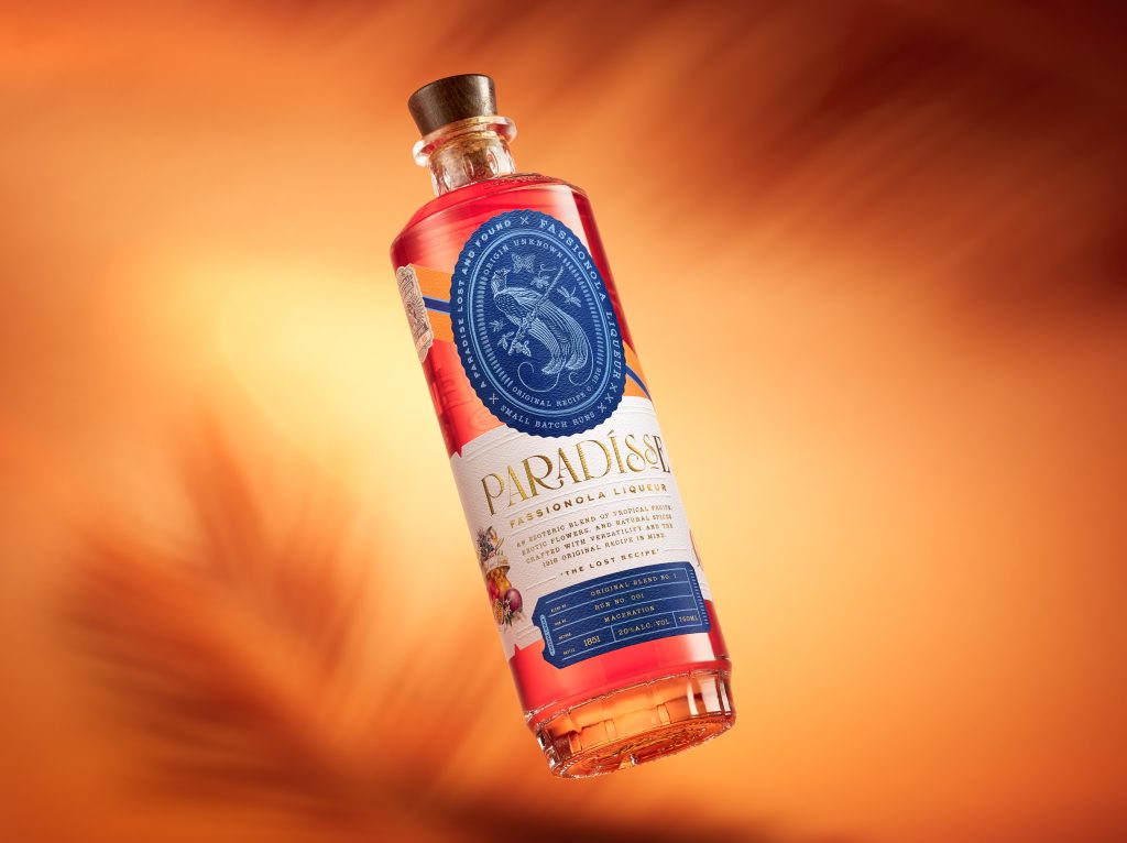 Chad Michael Studio Unveils Paradísse, a Luxurious Liqueur with a Mysterious Past - DIELINE