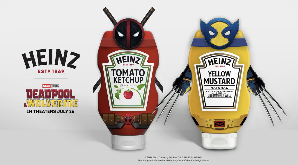 Heinz Announces Cute Condiment Cosplay Kits Inspired By 'Deadpool ...