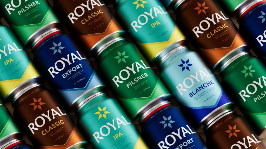 Bold Scandinavia Adds a Touch of Royalty to Beer Rebrand - DIELINE