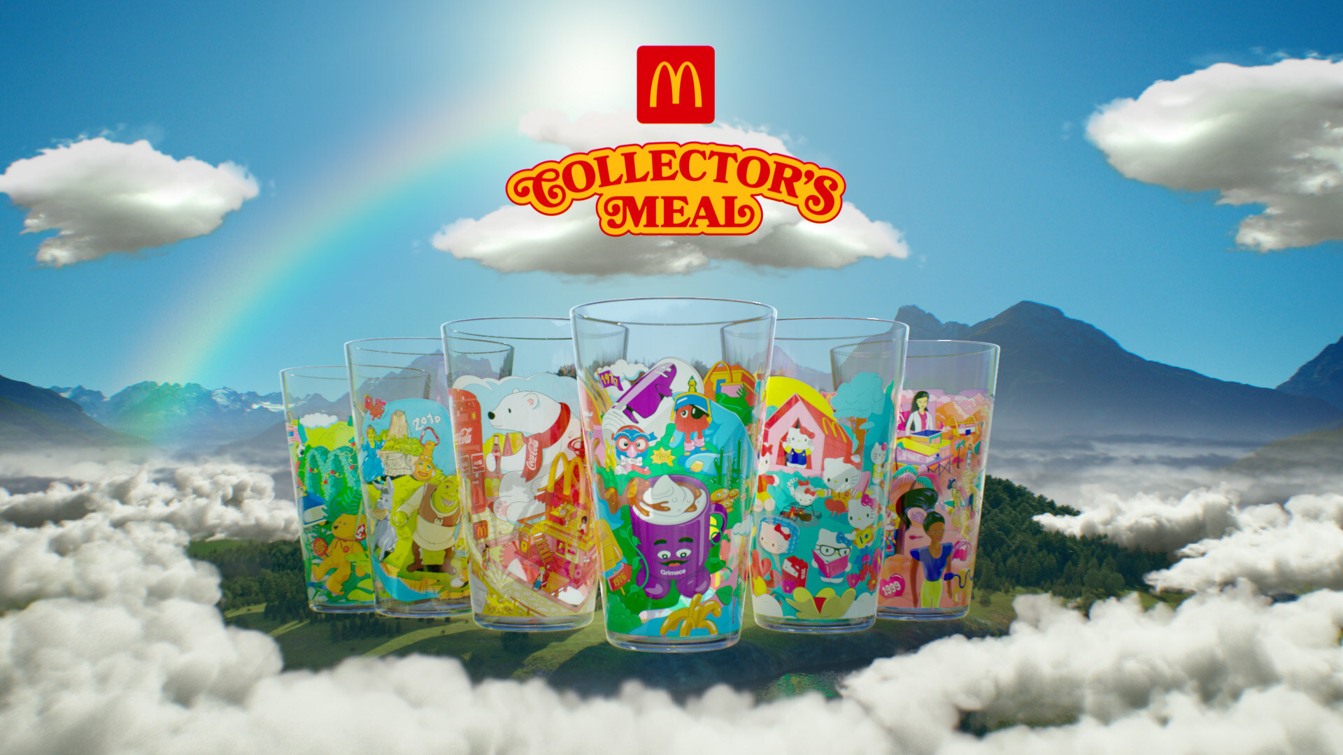 McDonald's Drops Collector Cup Set Inspired By the Ghost of Happy Meals ...
