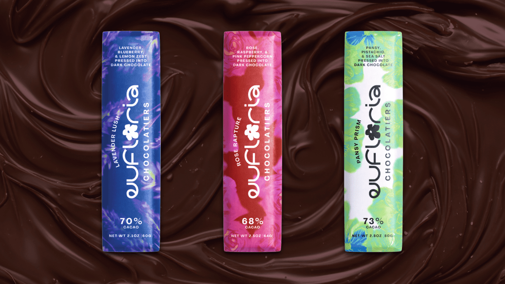 Eufloria Chocolatiers Concept Blends Dark Chocolate with Edible Floral ...