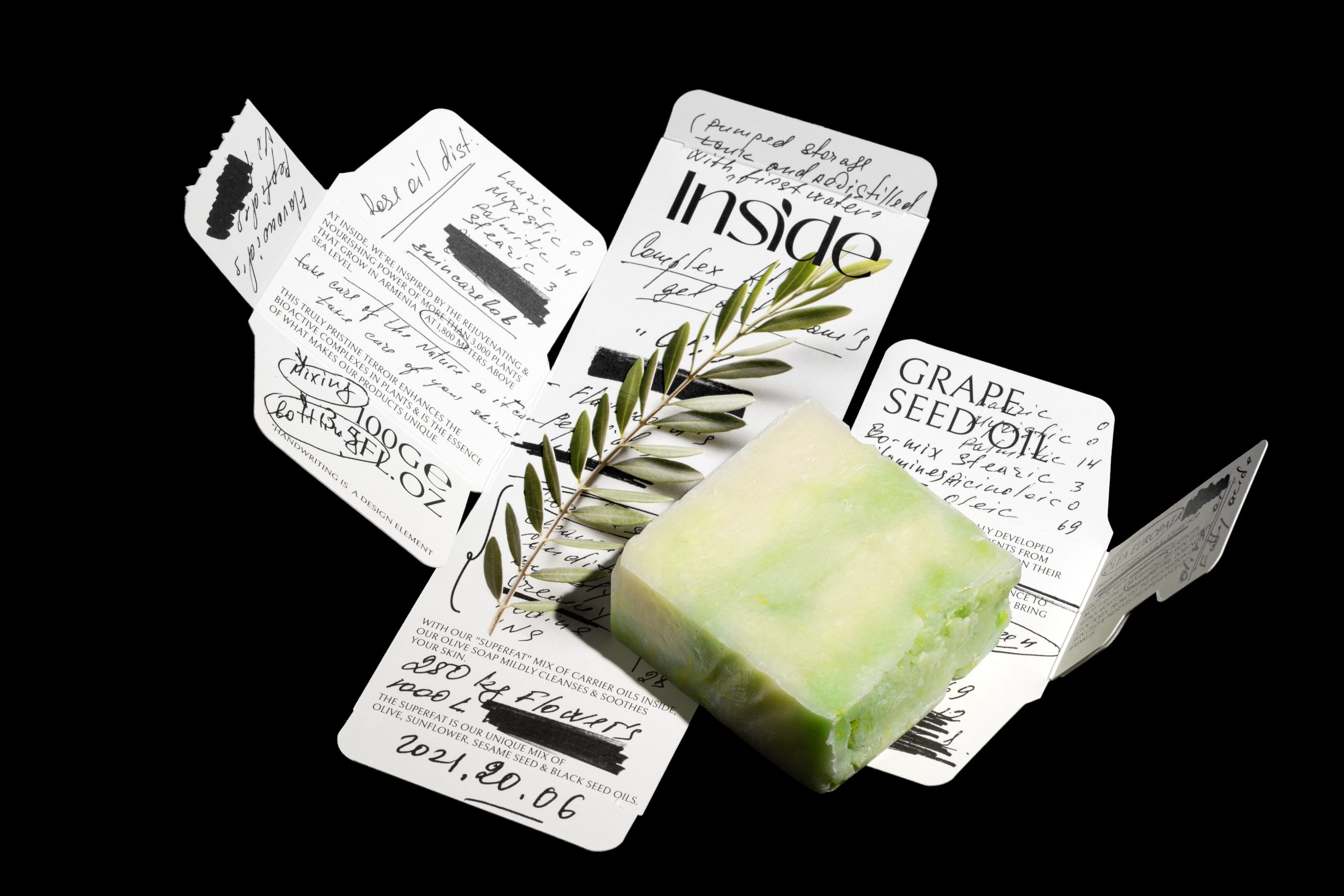 Inside Skincare Lab’s Packaging Is Wallpapered With Chemist’s Notes ...