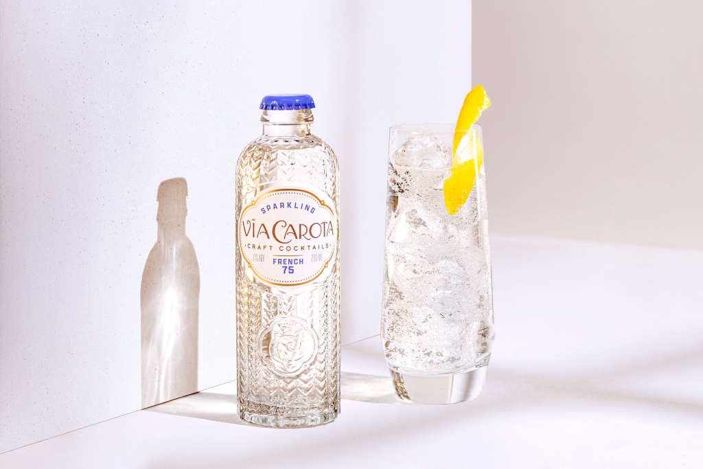Timeless Craftsmanship For Via Carota's Sparkling Cocktail Packaging ...
