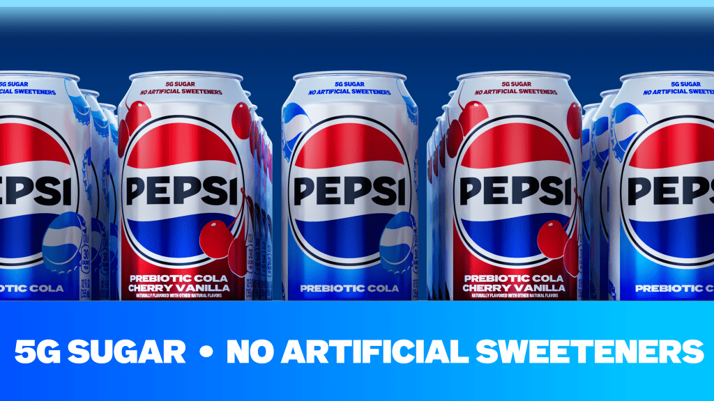 Pepsi Drops Its Own 'Healthy' Prebiotic Soda - DIELINE