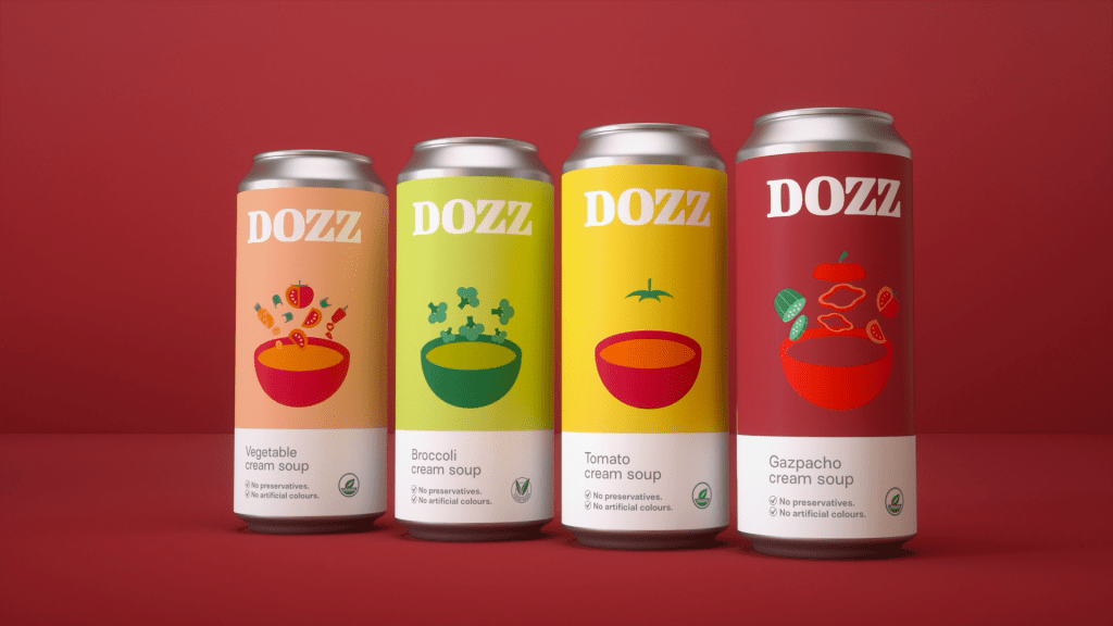 Dozz Serves Up Soup in a Beer Can - DIELINE