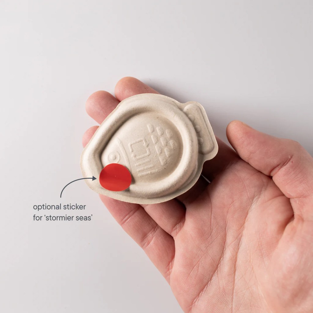 Heliograf's 'Holy Carp!' Delivers Compostable Soy Sauce Sachet - DIELINE