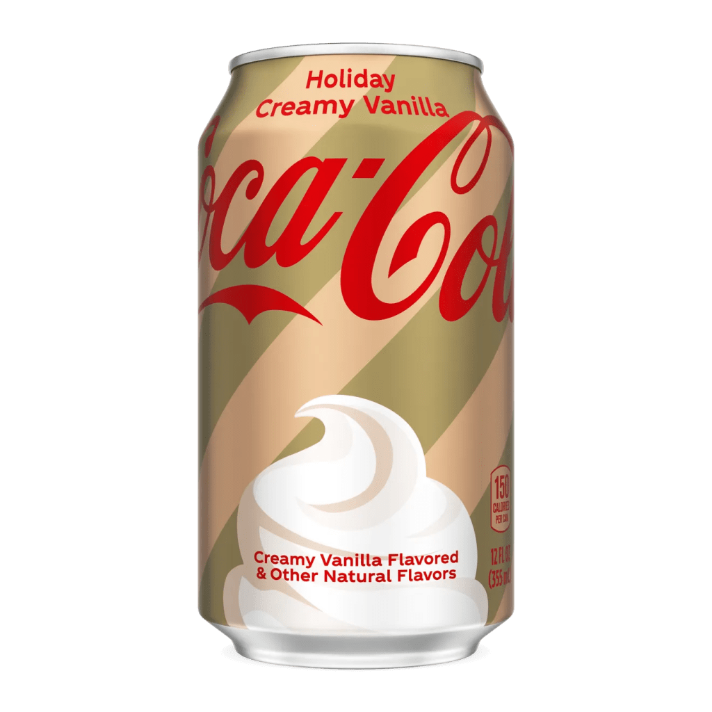 Sweet Tradition Gets a Golden Twist with Coca-Cola’s Holiday Creamy Vanilla - DIELINE